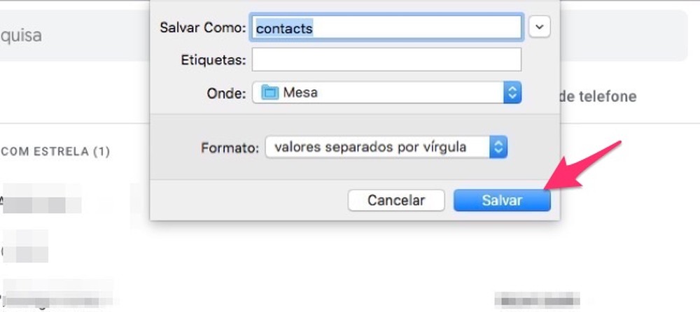 Como exportar e importar contatos no Gmail