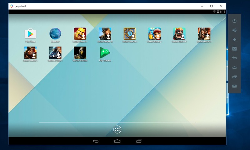 LeapDroid | Software | TechTudo