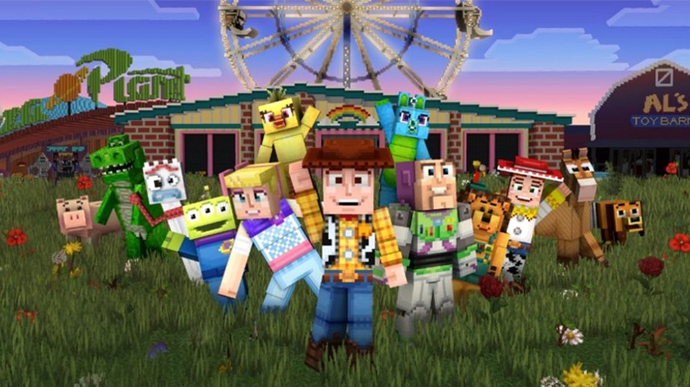 Minecraft ganha pacote de personagens e mundo de Toy Story