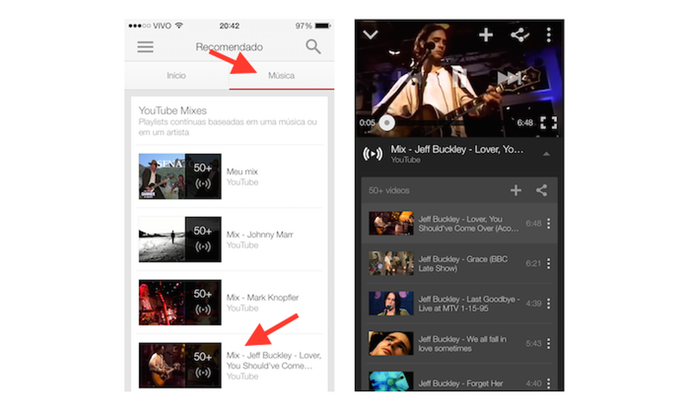 YouTube Mixes: veja como acessar o recurso pelo Android e iOS