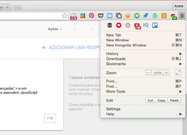 Como resolver erros de script no navegador