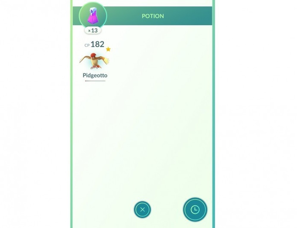 Como curar e reviver o Pokémon em Pokémon Go