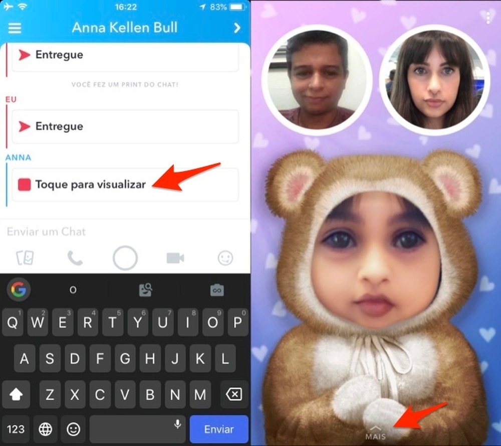 Filtro do Snapchat mostra como será seu bebê; veja como usar