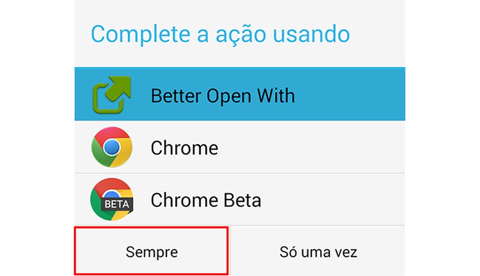 Como escolher apps padrão para abrir links e arquivos no Android?