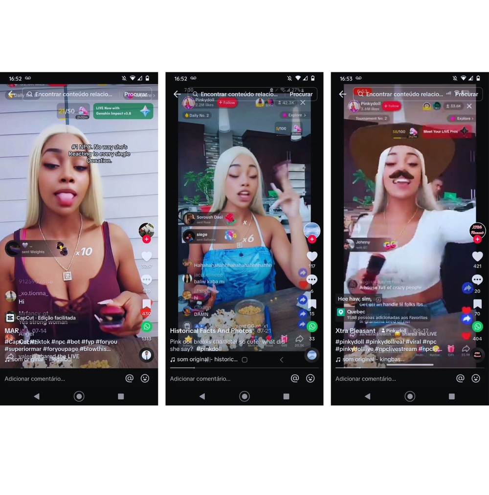 O que significa NPC? Entenda lives que dominaram o TikTok