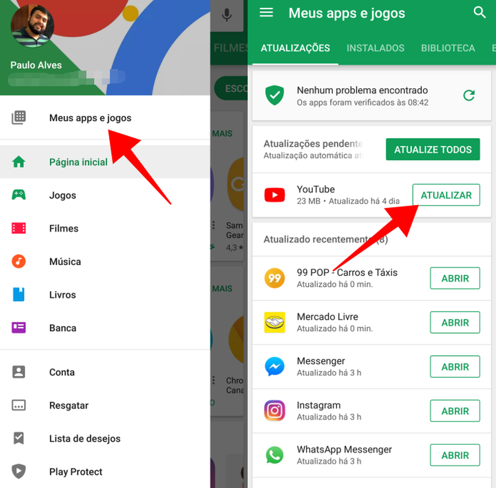Como resolver o erro 410 do YouTube no celular