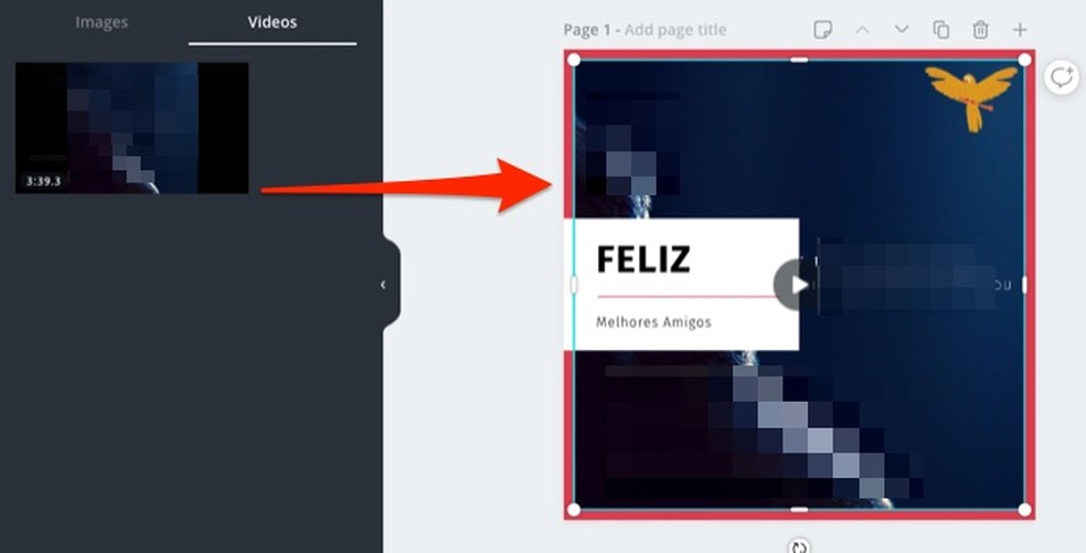 Como editar vídeos no Canva