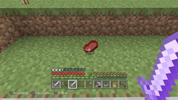 Como comer no Minecraft