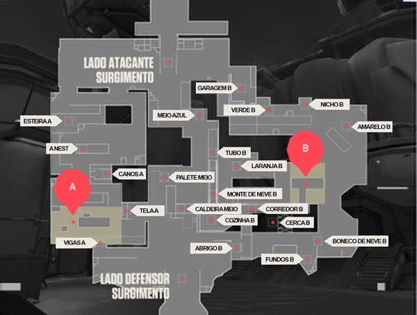 Valorant: guia com as principais call-outs dos mapas do jogo