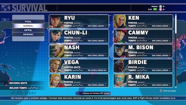 Como jogar o modo Survival de Street Fighter 5 no PC e PS4