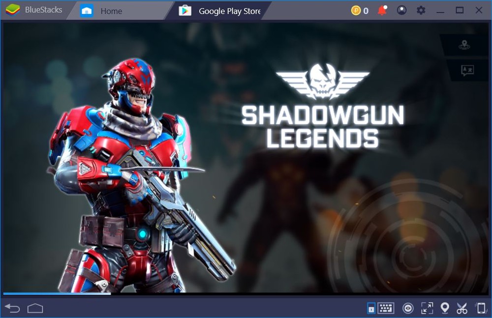 Como jogar Shadowgun Legends no PC com emulador de Android