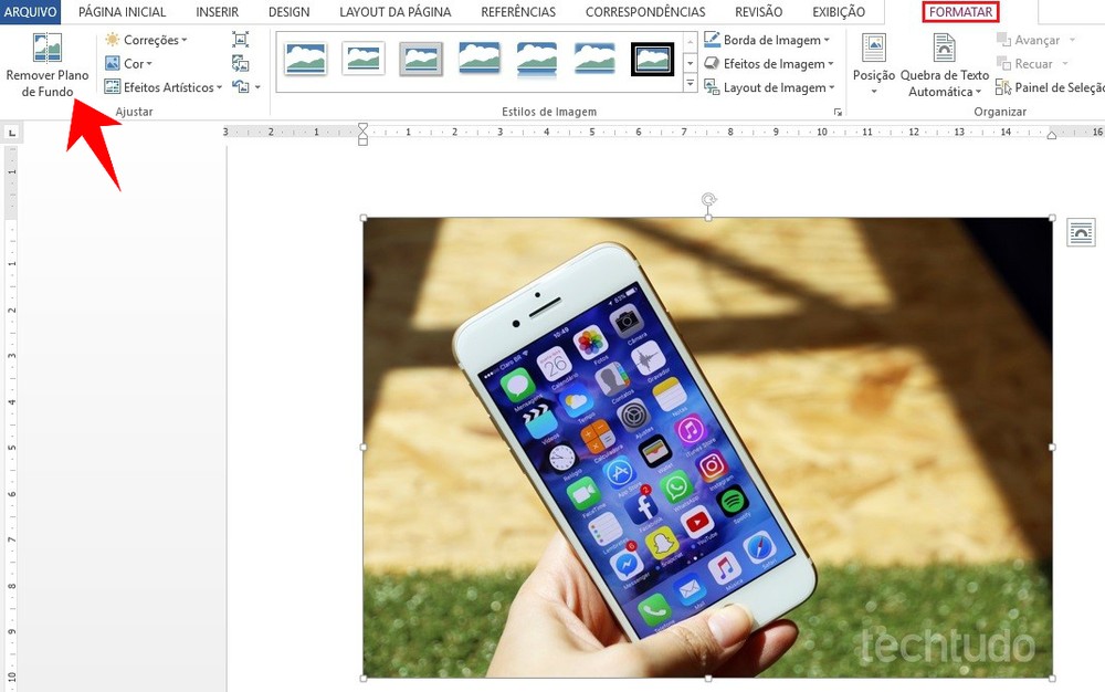 Como remover o fundo de fotos e deixá-lo transparente usando o Word