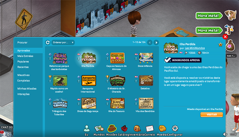 Dicas de como passar de nível rápido em MiniMundos