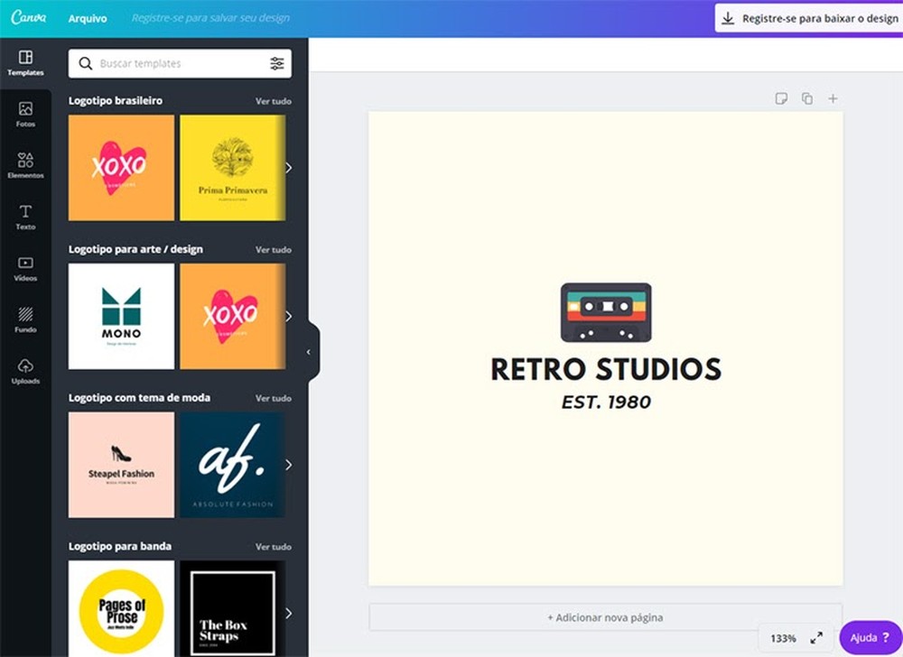 Seis sites para criar logo grátis; veja lista