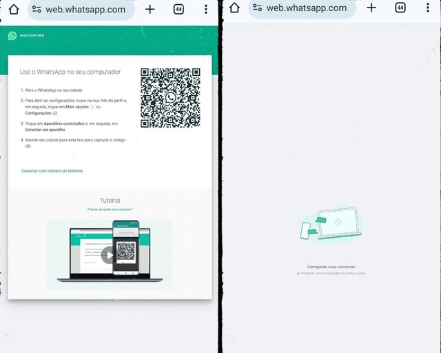 Como abrir o WhatsApp Web no celular Android e iPhone (iOS)