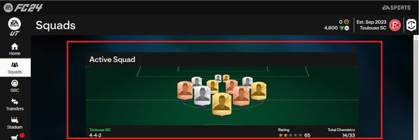 Como usar o Web App do EA Sports FC 24 para acessar o Ultimate Team