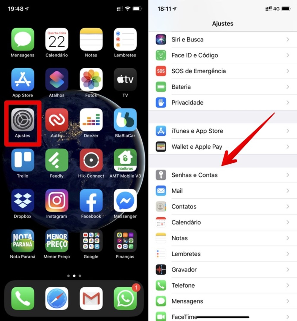 Como configurar e-mail no iPhone (iOS)