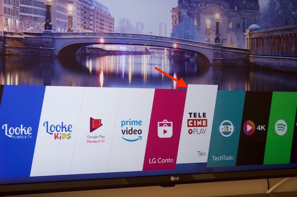 Como assistir ao Telecine Play na smart TV da LG