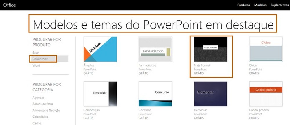 Como baixar e usar templates prontos no PowerPoint