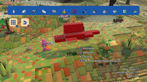 Como jogar o modo sandbox no game LEGO Worlds