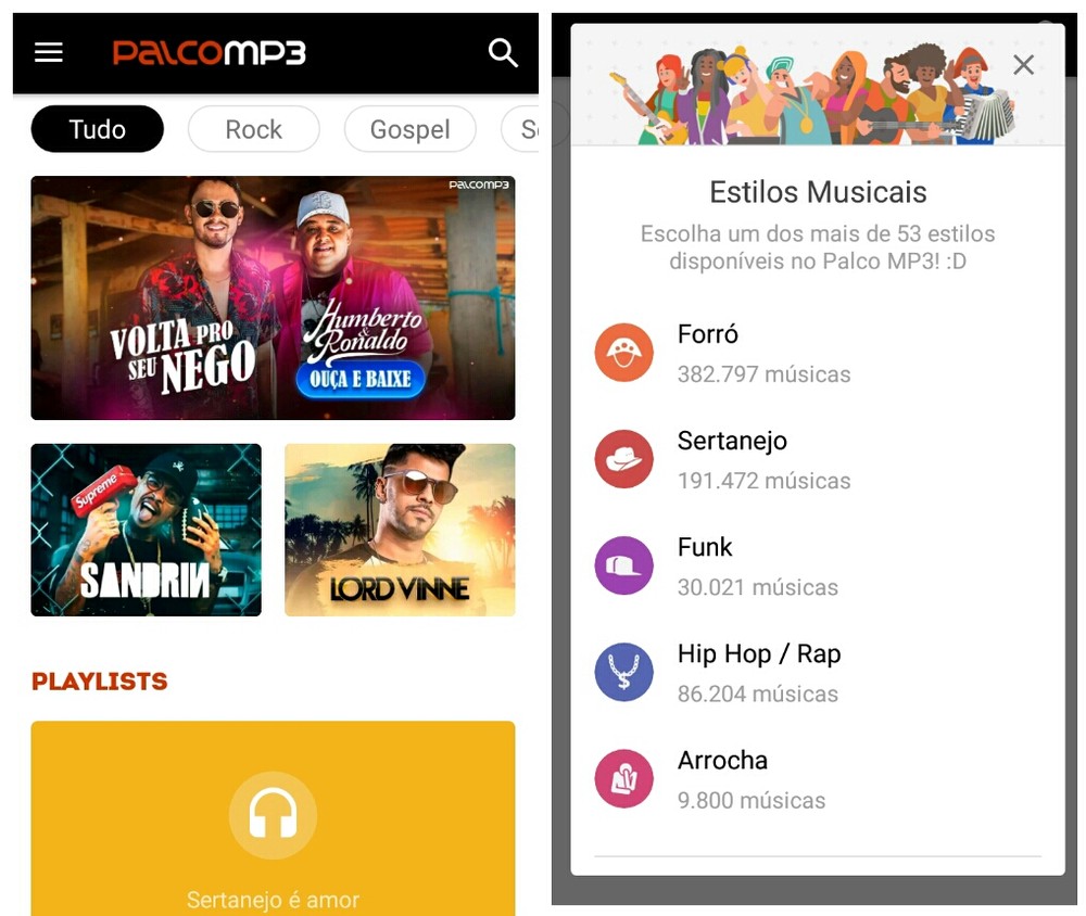 11 melhores aplicativos para baixar músicas no celular Android