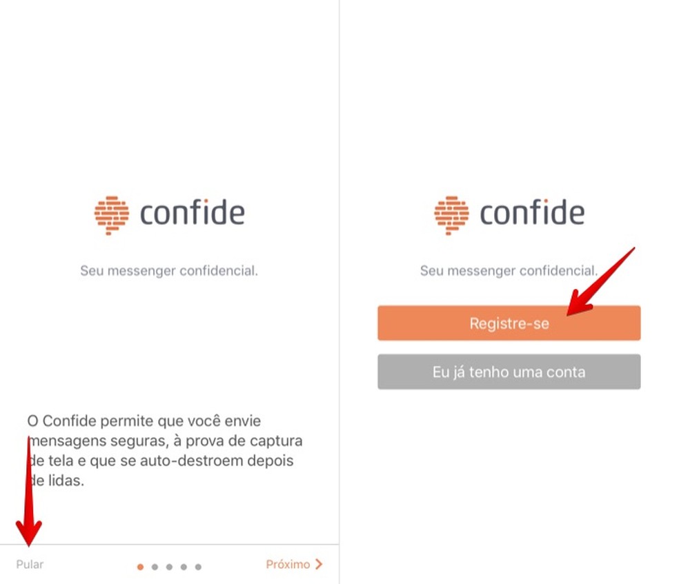 Escudo contra print começa a proteger fotos no chat do Confide
