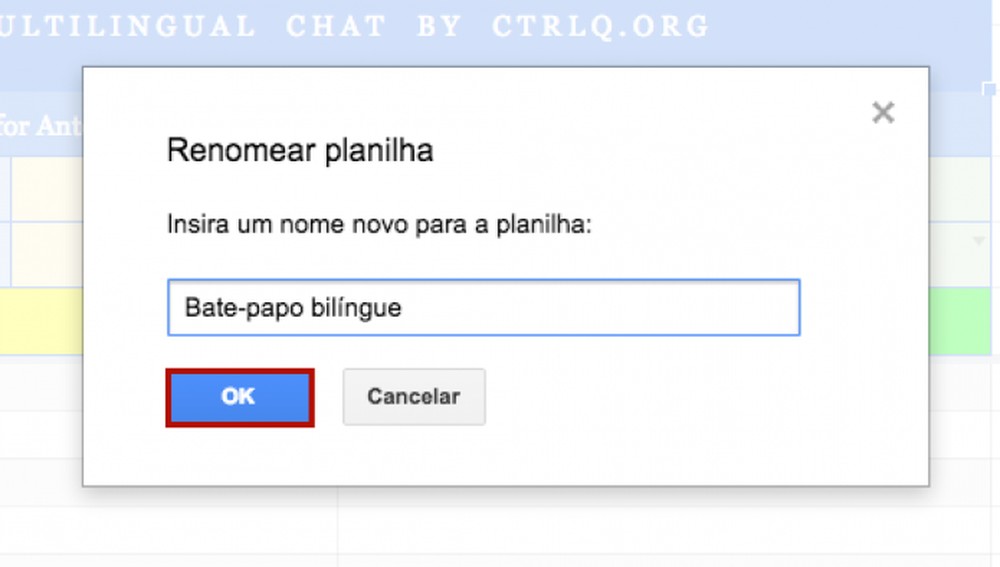 Como usar o Google Drive em forma de chat com tradução em tempo real