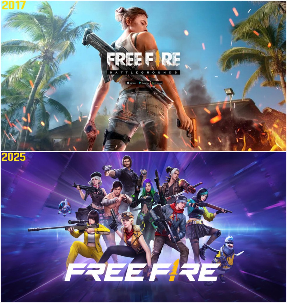 Qual a logo do Free Fire? Relembre todos já usados pela Garena desde 2017