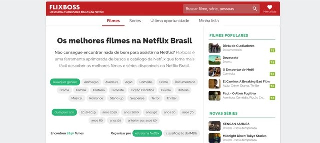 O que assistir na Netflix? Veja sete sites que ajudam a encontrar filmes