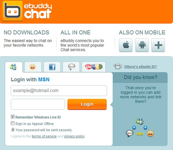 Conheça algumas das alternativas ao Meebo