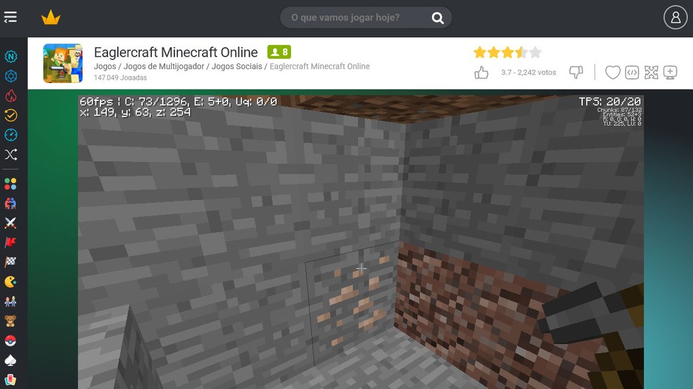 Eaglecraft: como jogar o Minecraft 1.8.8 e mais versões antigas em 2025