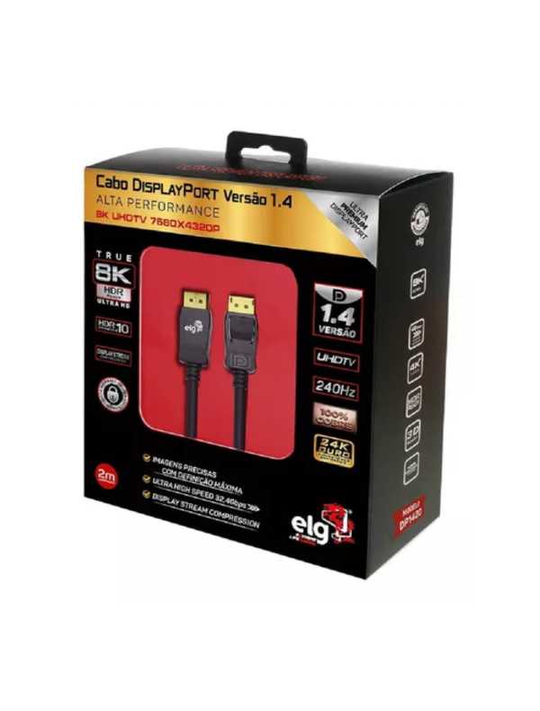 Cabo DisplayPort: 7 modelos para obter imagens em alta resolução