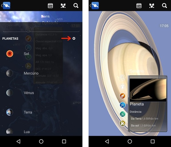 App para celular mostra planetas e estrelas no céu; veja como usar