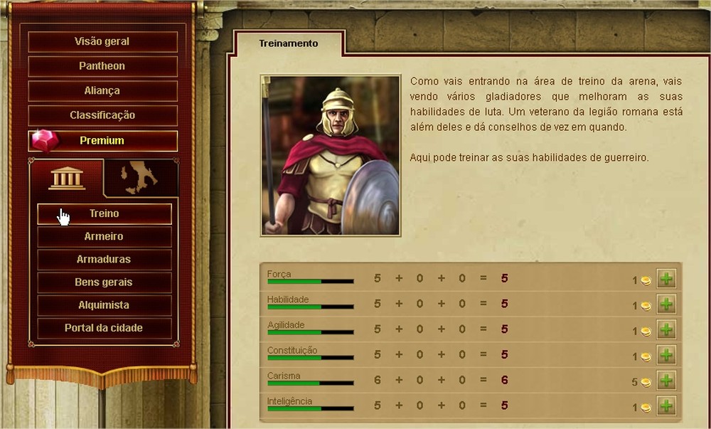 Como jogar Gladiatus