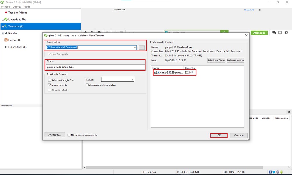 Como usar o uTorrent no PC, celular e na versão web pelo navegador