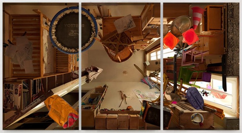 Fotografias em ângulo inusitado desorientam observador