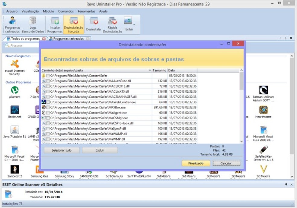 Como remover programa não listado no computador com o Revo Uninstaller