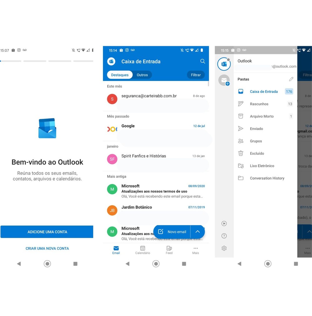 Pode sair do Gmail no celular Android?