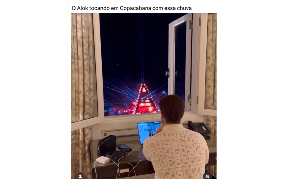 Show do Alok em Copacabana gera memes nas redes sociais; veja os melhores