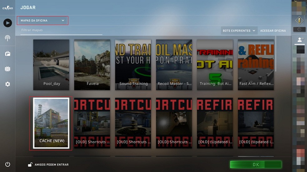 Nova Cache no CS:GO: como baixar mapa na Steam Workshop e jogar