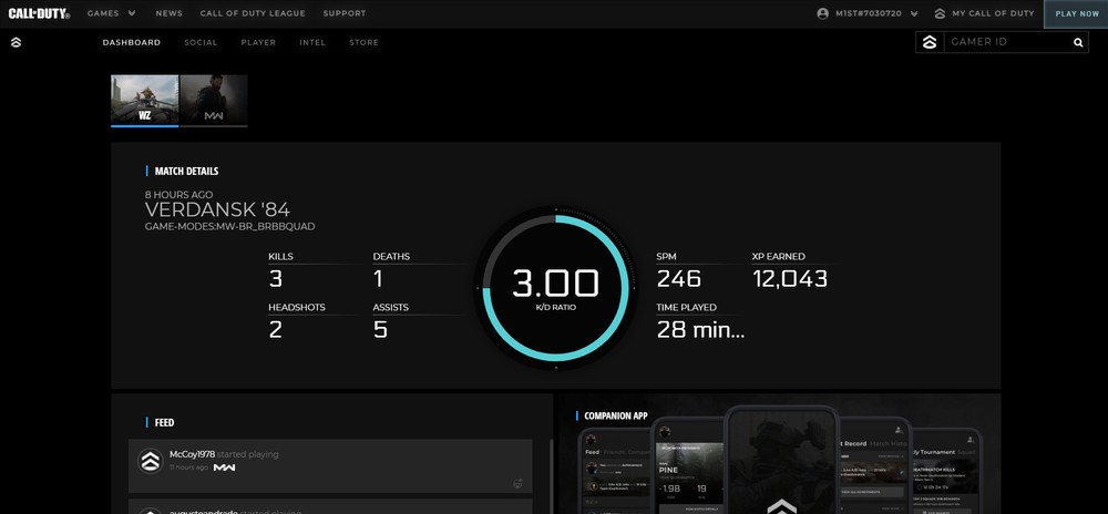 Call of Duty Warzone stats: como ver horas jogadas, abates, mortes e mais