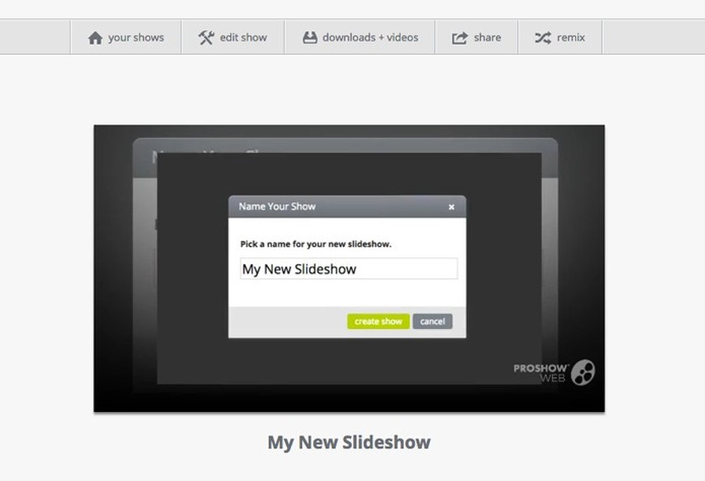 ProShow Web: Como criar um slideshow em vídeo com suas fotos