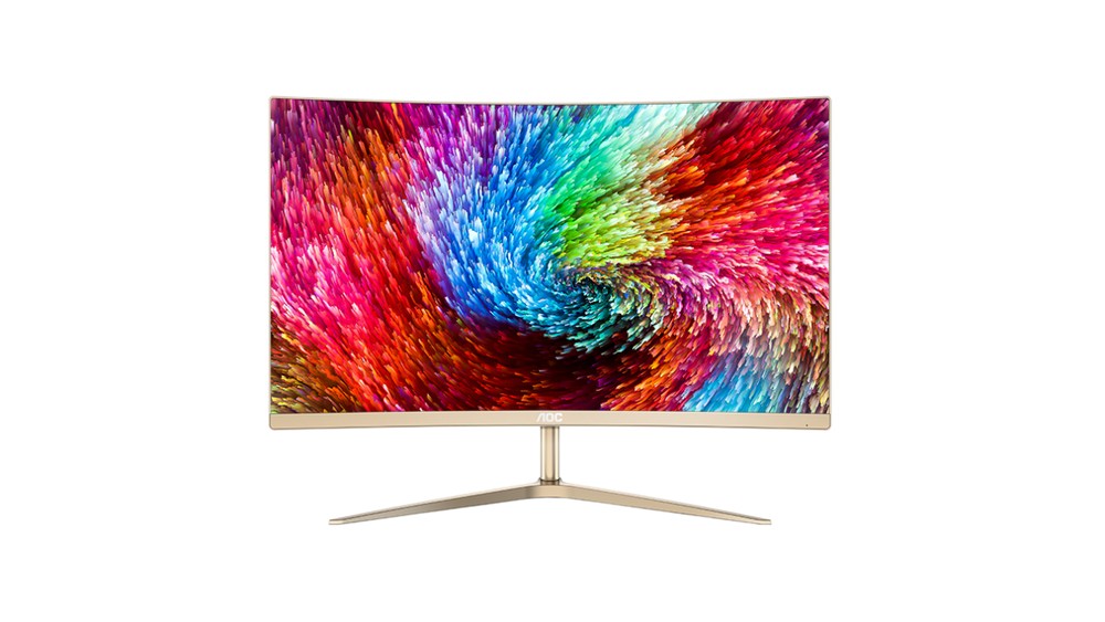 AOC anuncia monitor curvo de 27 polegadas e quase sem bordas