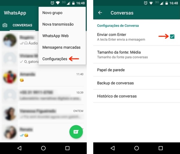 Cinco recursos do WhatsApp que são exclusivos para Android