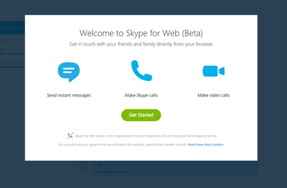 Microsoft libera Skype Web para usuários do mundo todo; saiba como usar