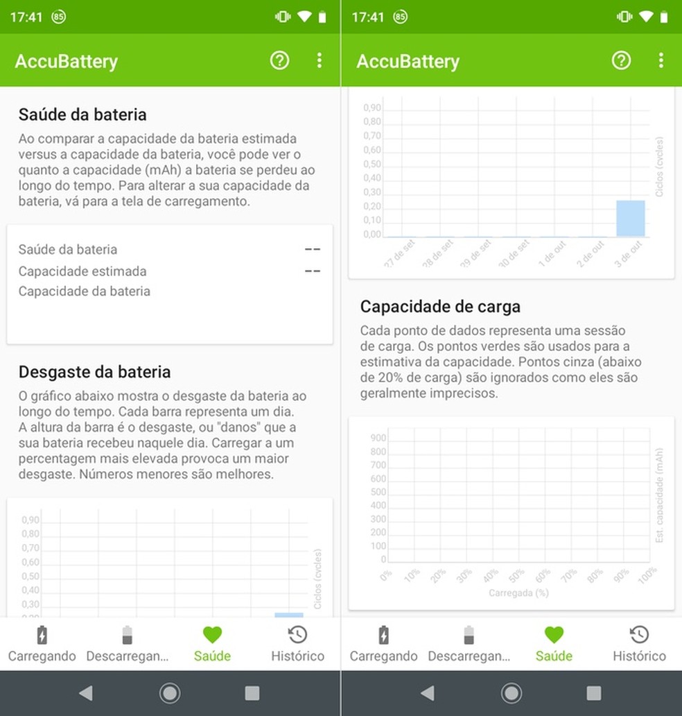 Como usar o Accu Battery para poupar bateria do seu celular Android