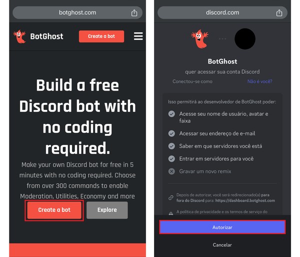 Como criar um bot no Discord pelo celular e PC passo a passo