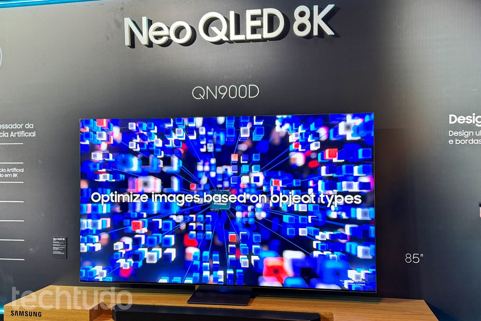 Samsung lança novas TVs no Brasil com foco em inteligência artificial