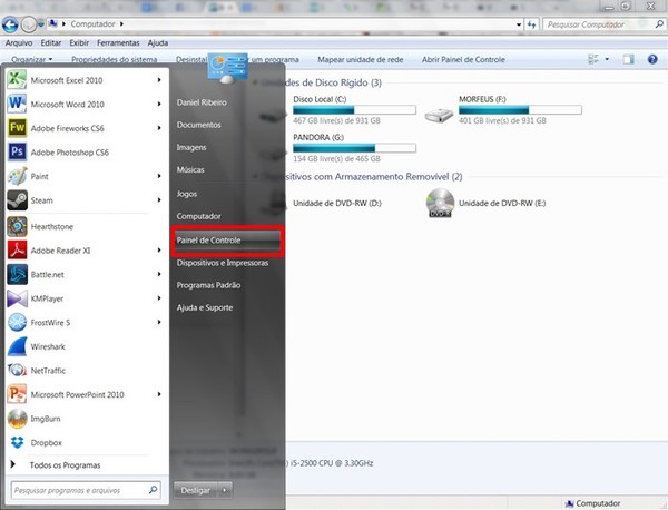Como fazer backup no HD externo