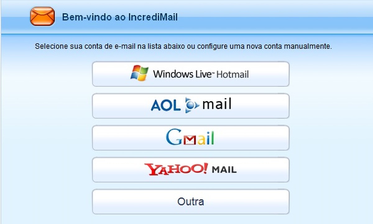 Como configurar e usar o IncrediMail?